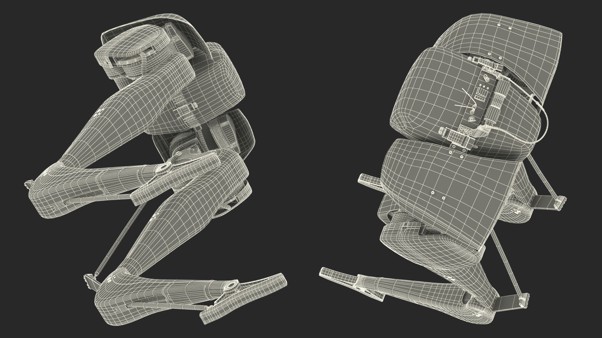 Cassie Robot Blue Rigged 3D - TurboSquid 2195773