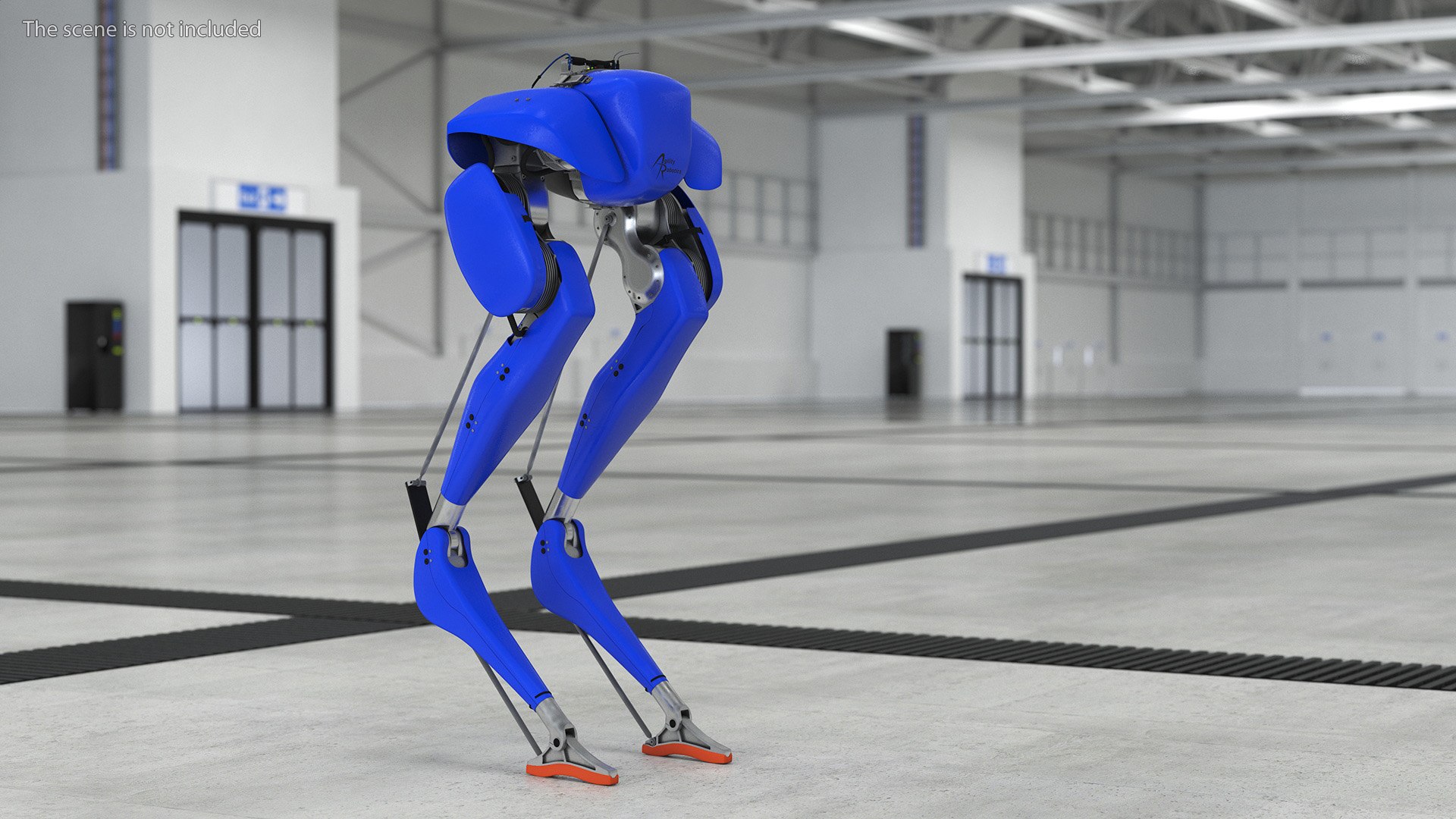 Cassie Robot Blue Rigged 3D - TurboSquid 2195773