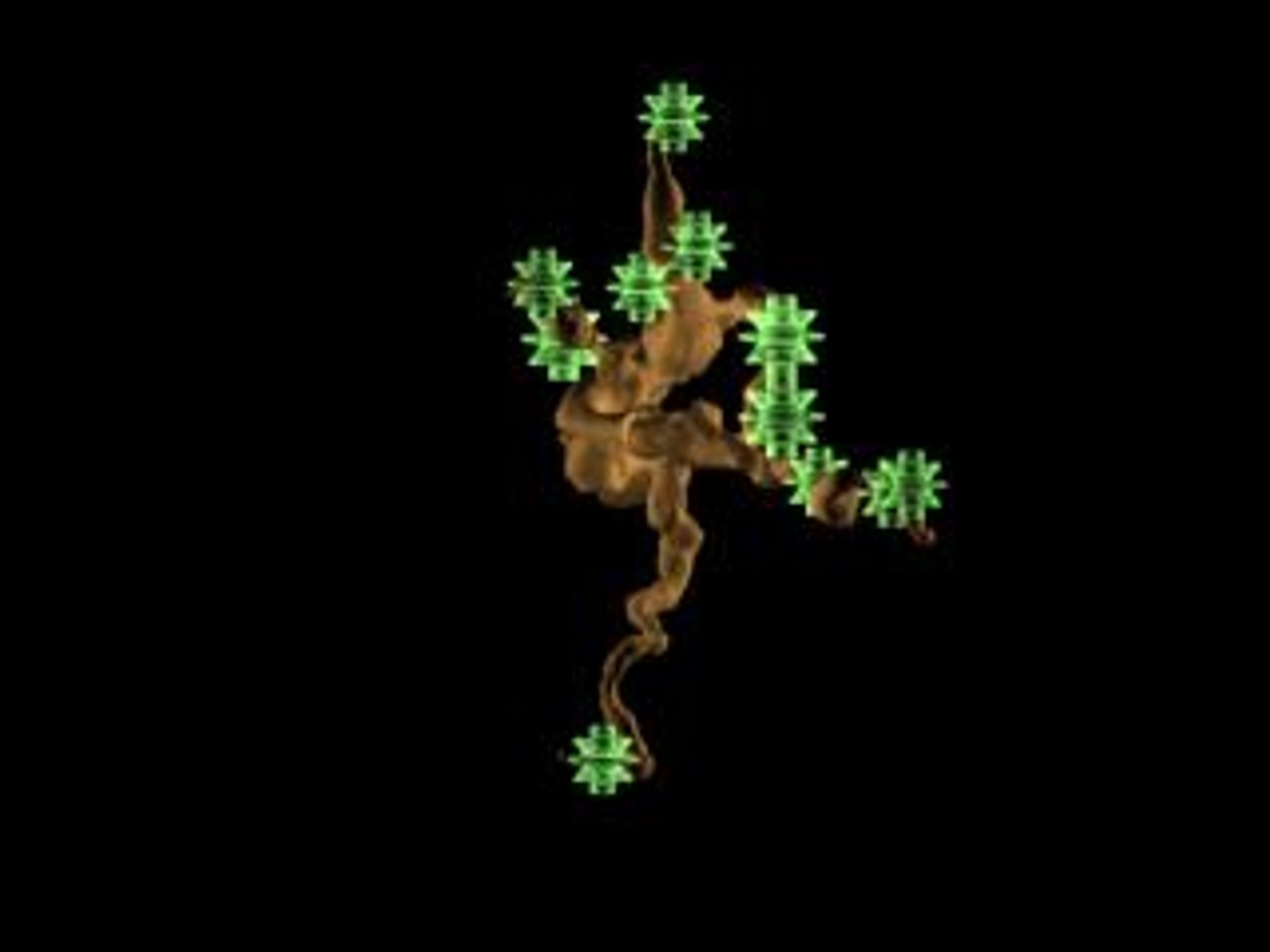 3d Twisted Tree Model