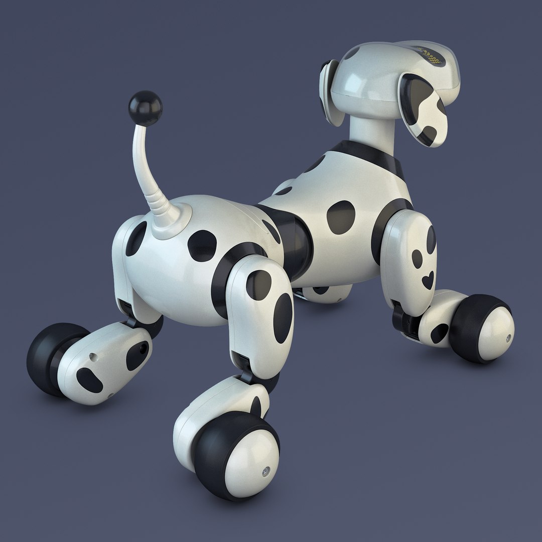 Zoomer Robot Dog Dalmatian 3D Model - TurboSquid 1154383