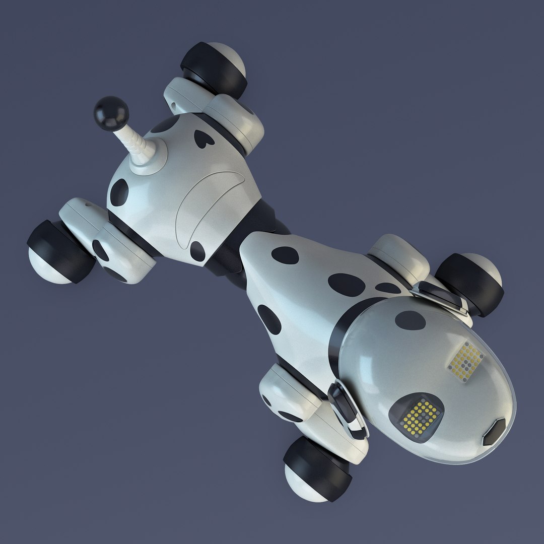 Zoomer Robot Dog Dalmatian 3D Model - TurboSquid 1154383