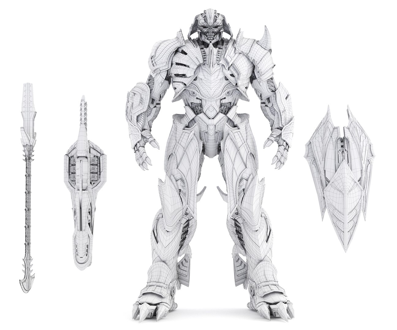 3D Model Transformers- Megatron - TurboSquid 2136973