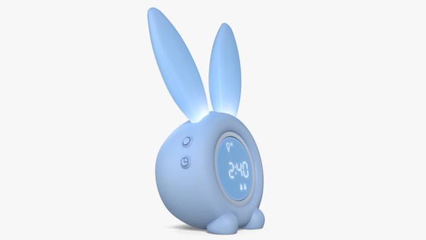 Bunny Clock 3D model - TurboSquid 1799846