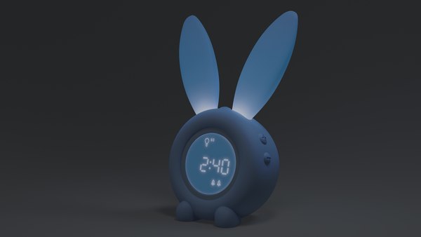 Bunny Clock 3D model - TurboSquid 1799846