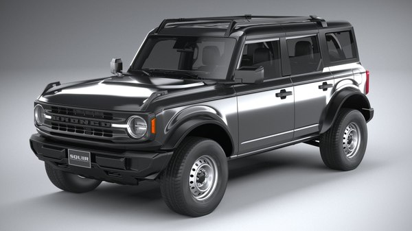 Bronco base 4door 3D - TurboSquid 1708882