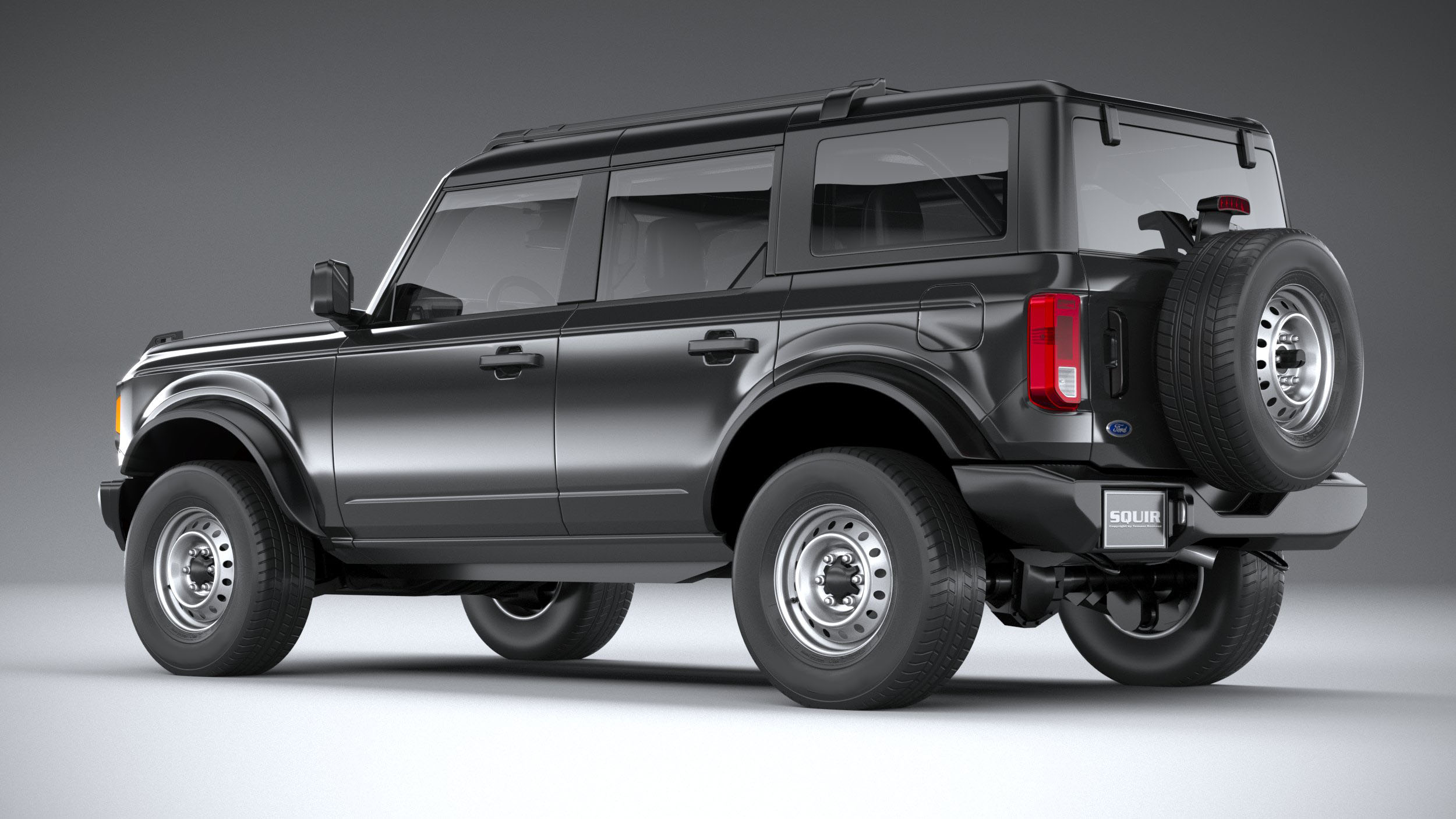 Bronco base 4door 3D - TurboSquid 1708882