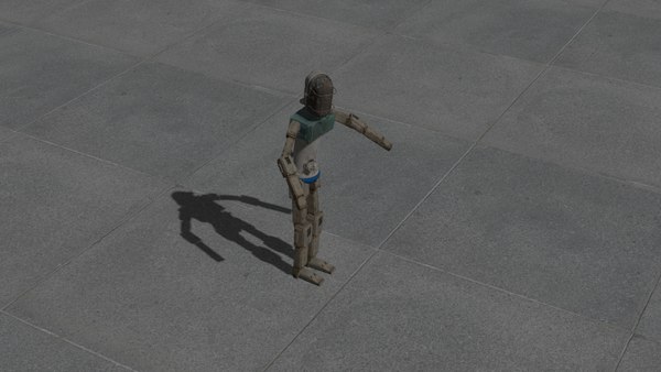 3D Photoscan Robot RIGGED model - TurboSquid 1836315