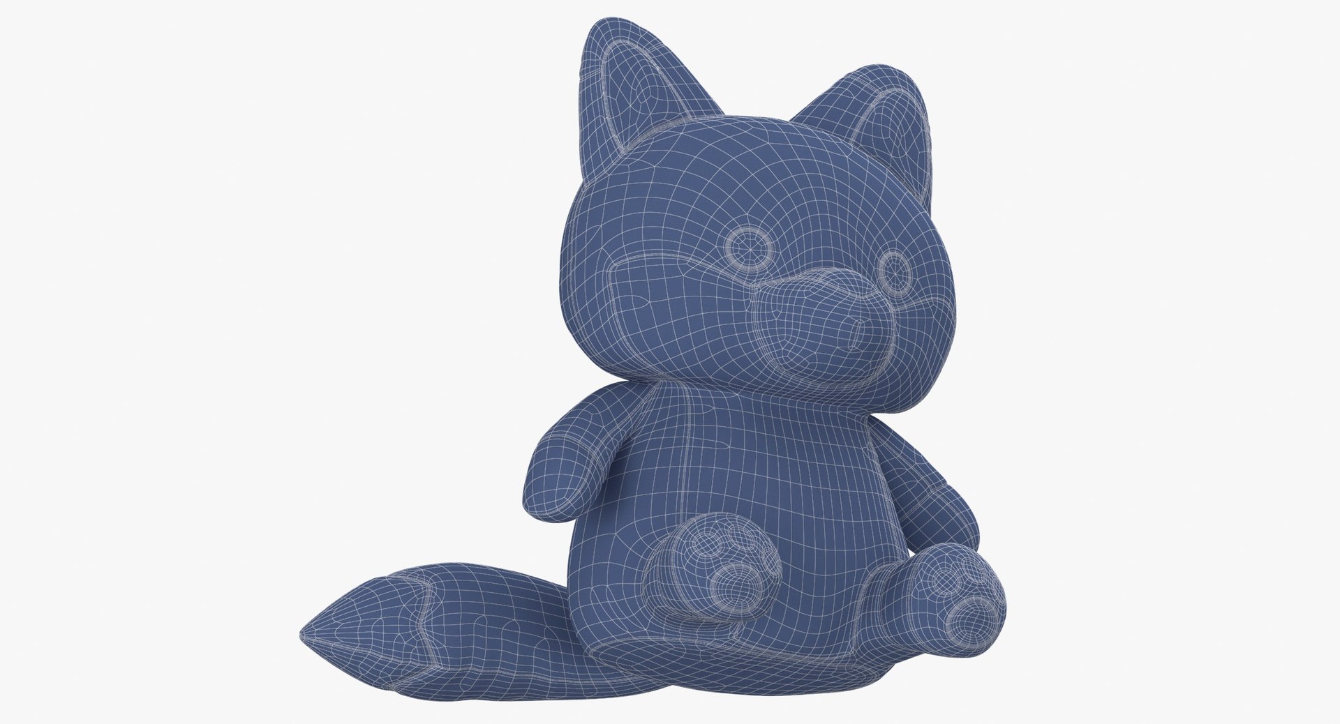 3D Stuffed Animals Fox Model - TurboSquid 2192937