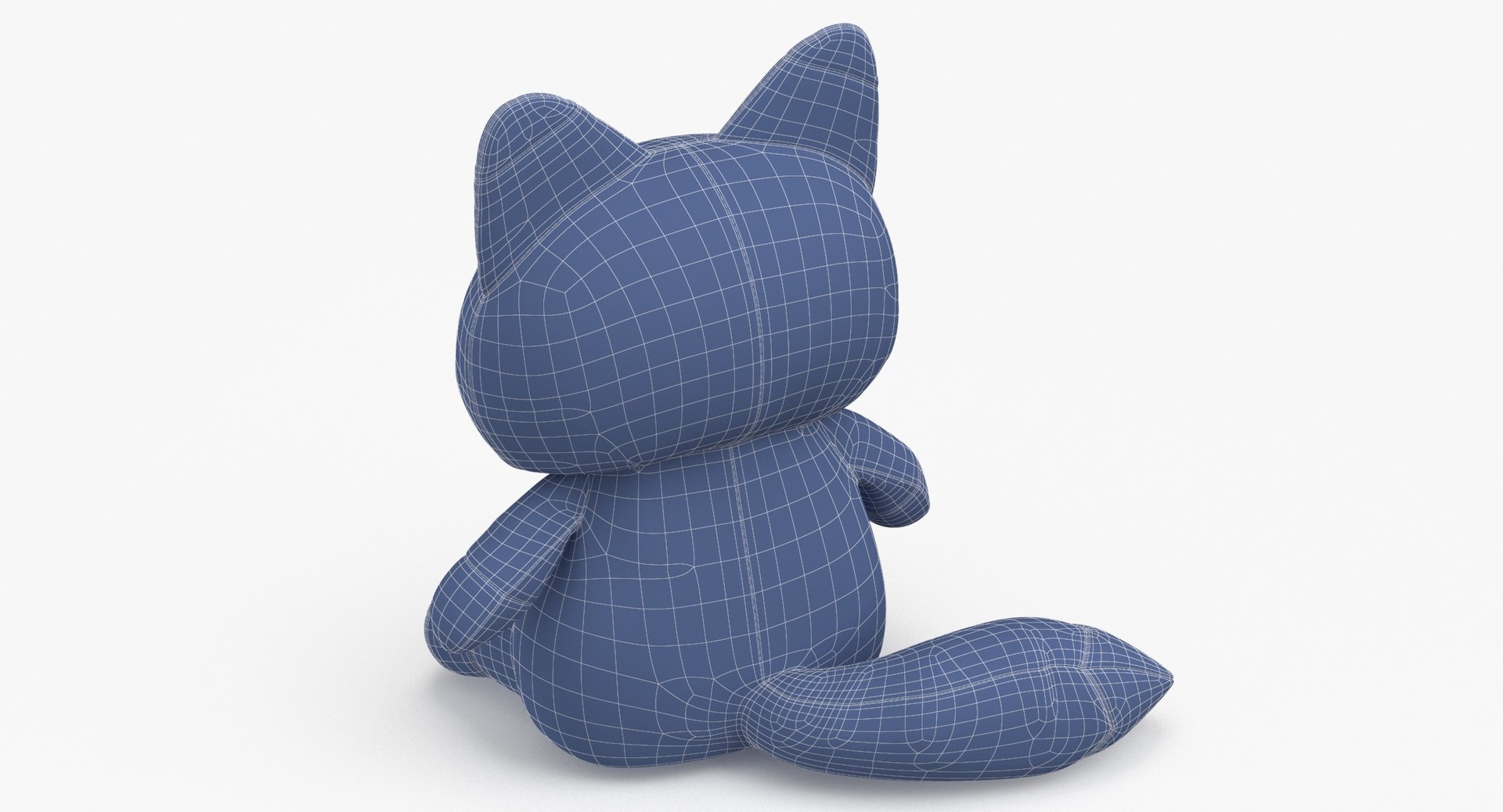 3D Stuffed Animals Fox Model - TurboSquid 2192937