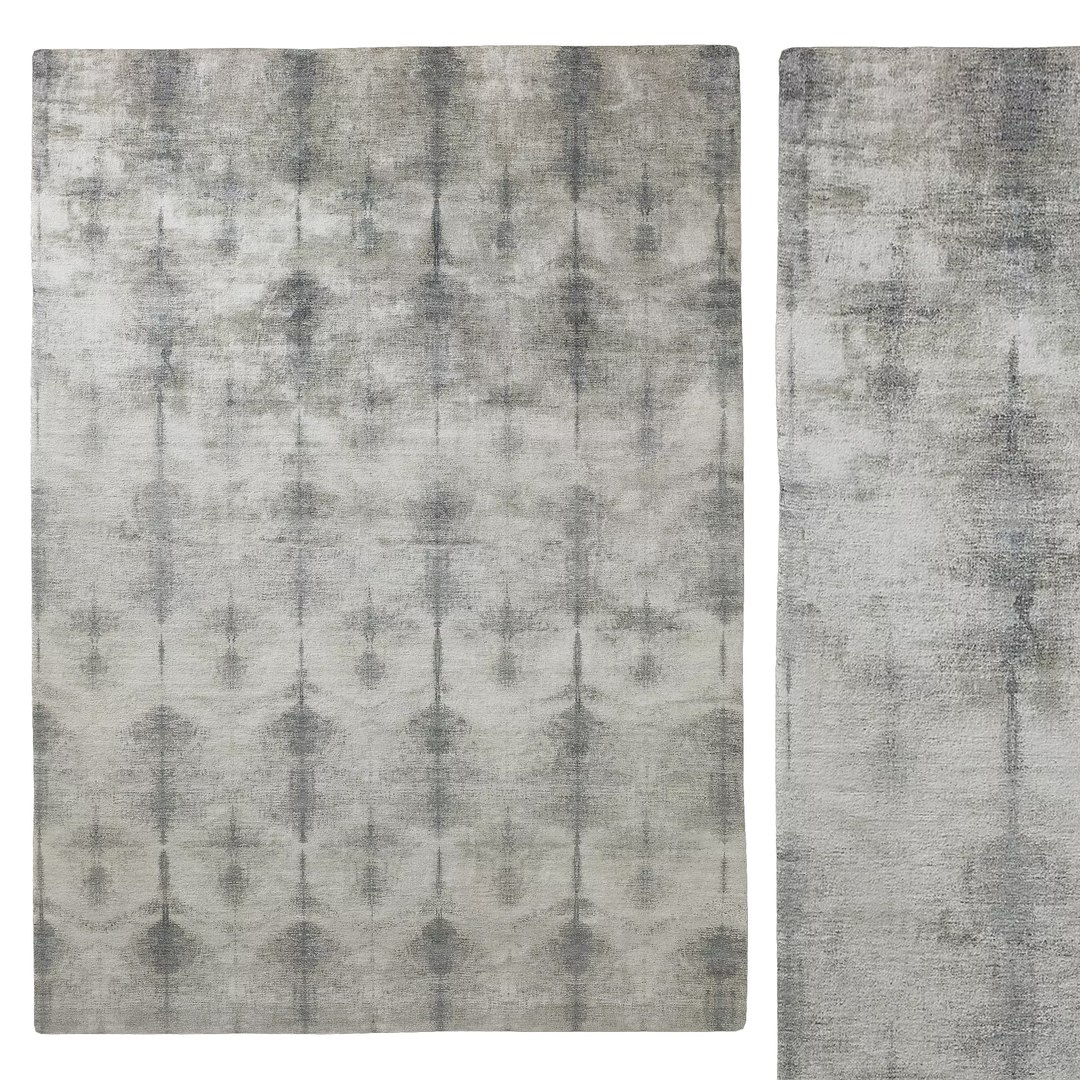 3D Model ADELA HAND-KNOTTED WOOL SILK RUG - TurboSquid 1981054