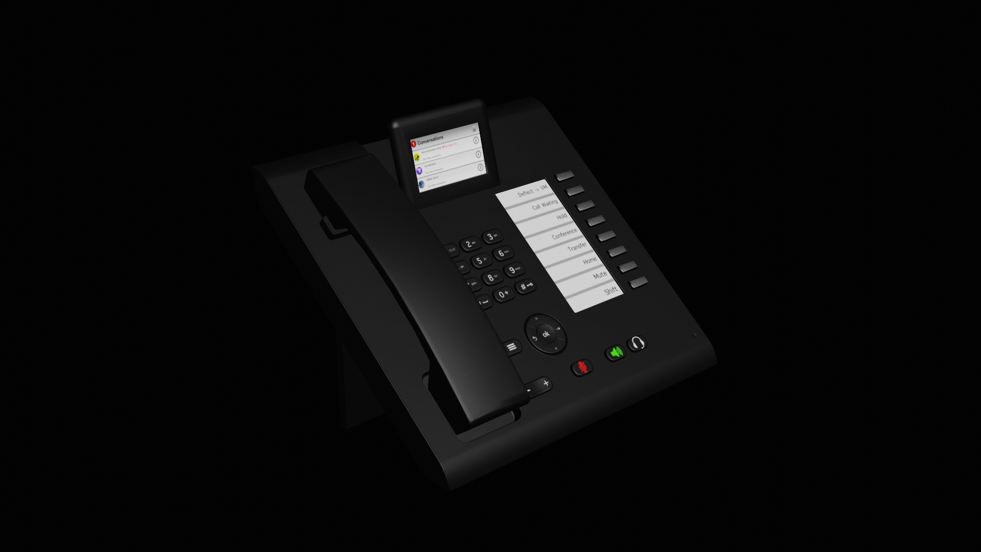 Phone For Desk 3D Model - TurboSquid 1722498