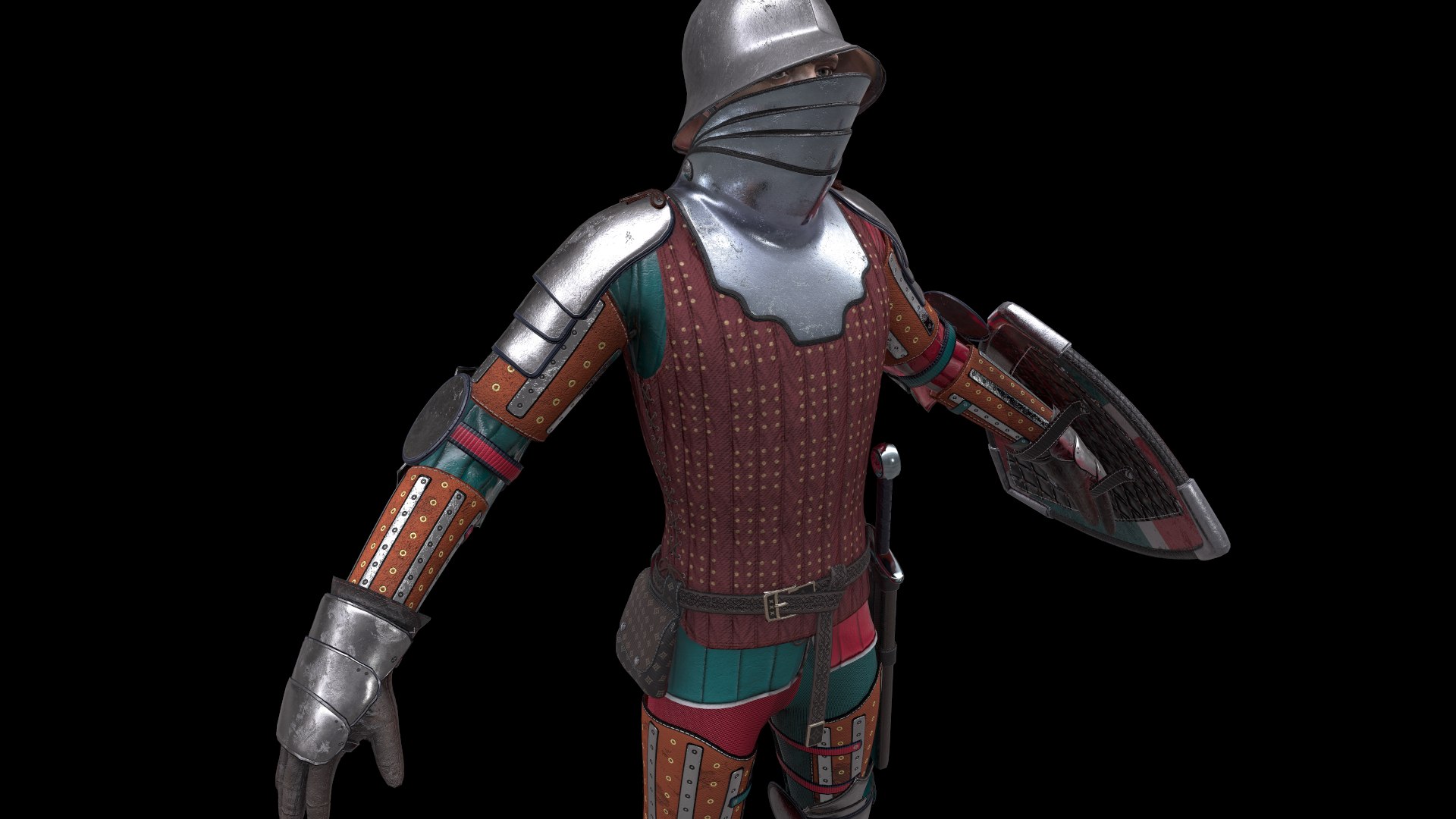 Fantasy Character Medieval 3D - TurboSquid 1509716