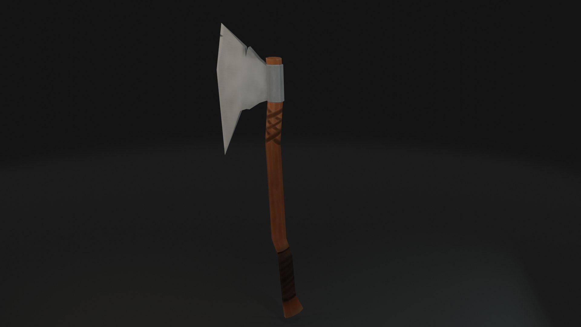 Free 3D Model Hand Painted Axe - TurboSquid 1456294