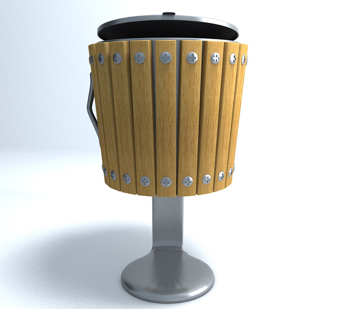 3d Model Trash Street