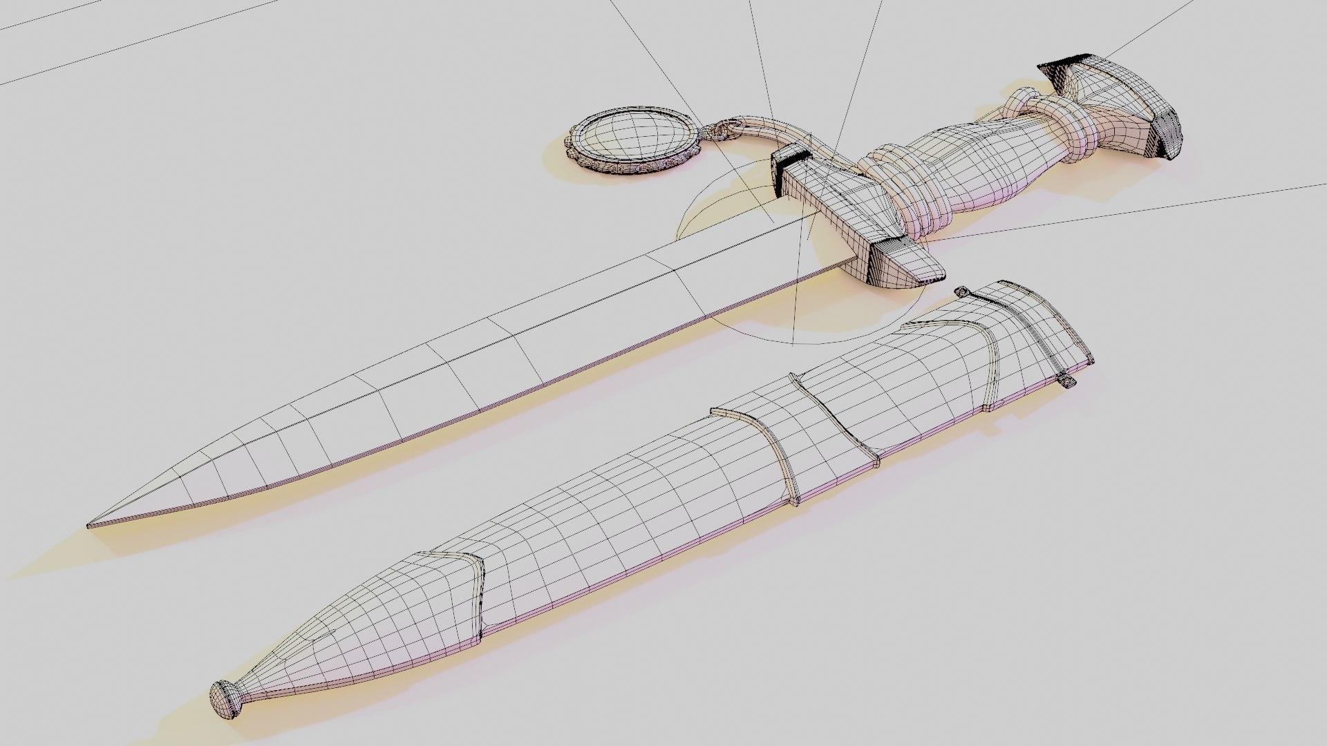 3D Ehrendolch Model - TurboSquid 2011316