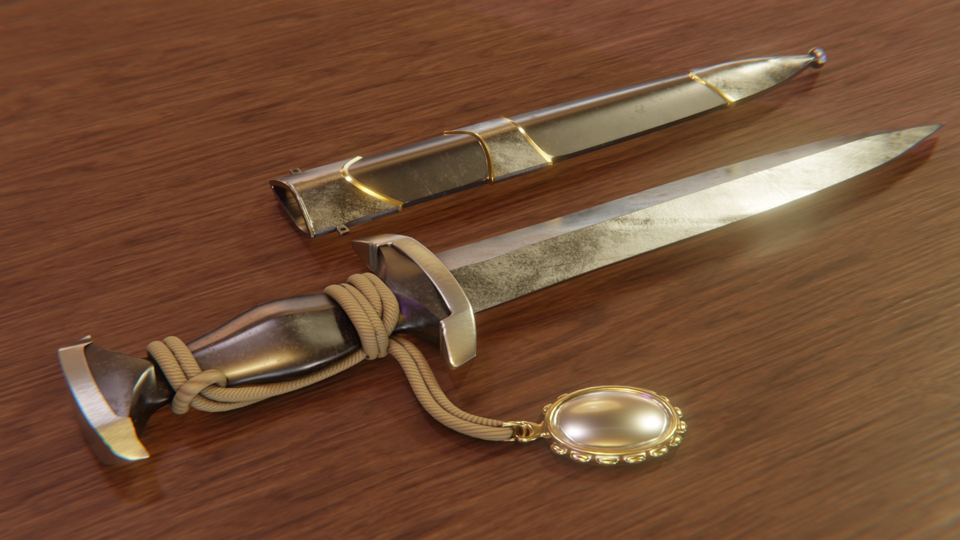 3D Ehrendolch Model - TurboSquid 2011316