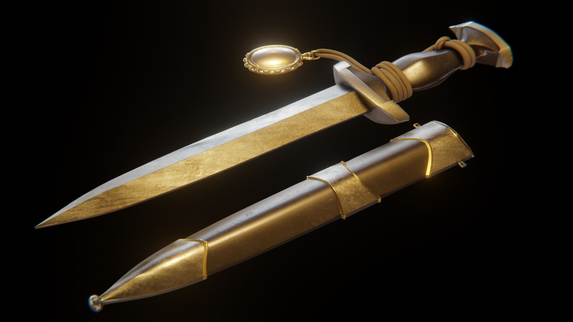 3D Ehrendolch Model - TurboSquid 2011316