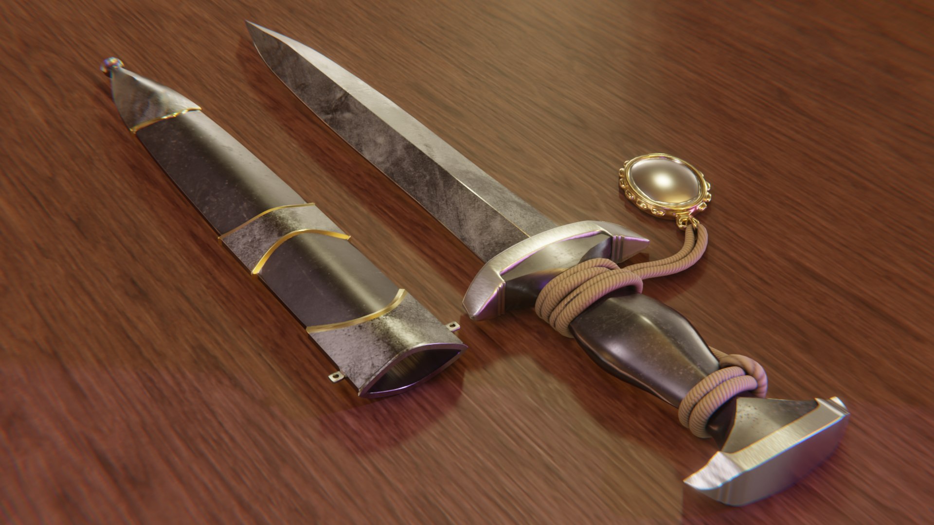 3D Ehrendolch Model - TurboSquid 2011316