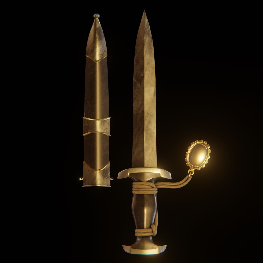 3D Ehrendolch Model - TurboSquid 2011316