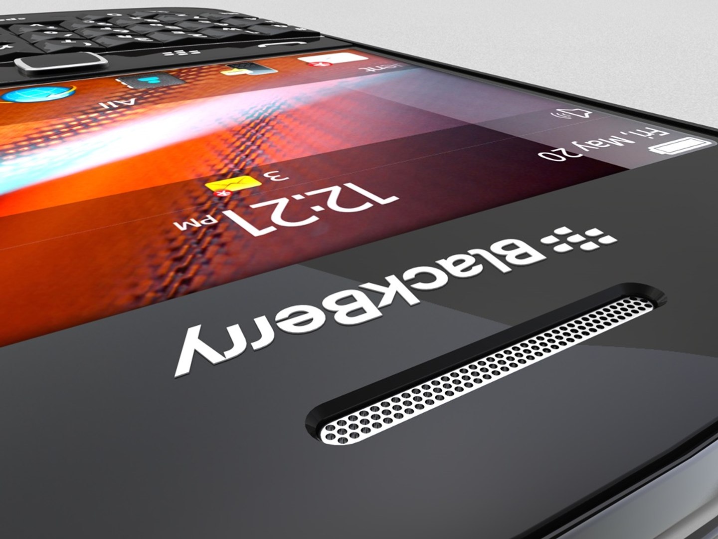 Blackberry Rim Bold 3d Model