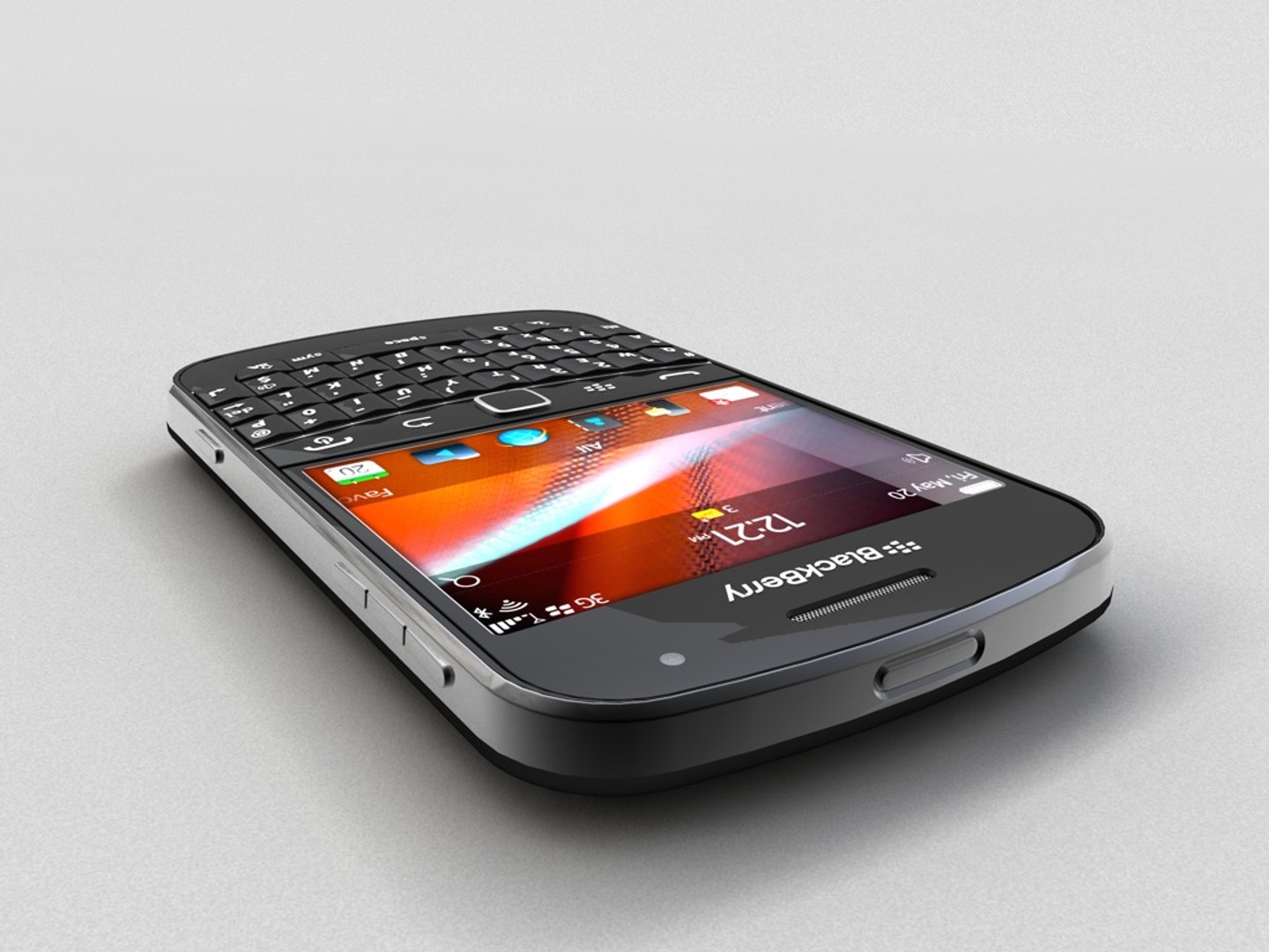 Blackberry Rim Bold 3d Model