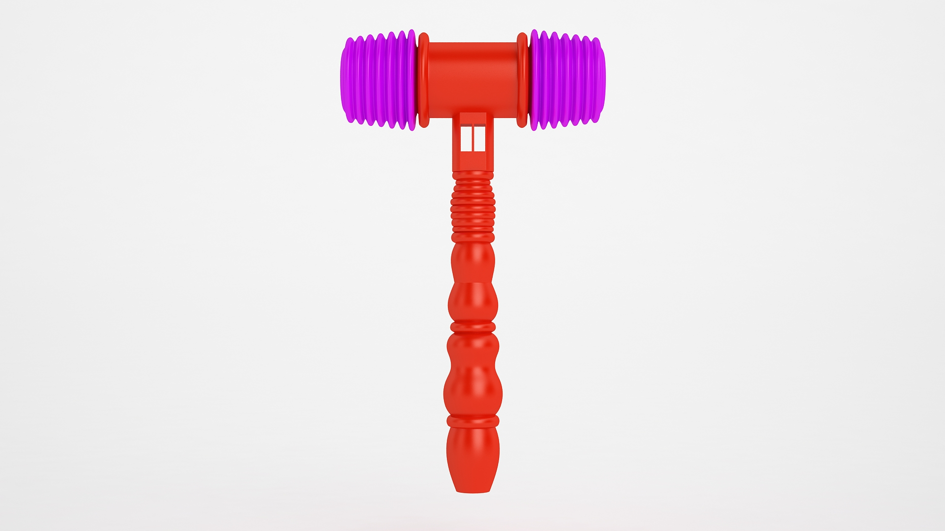 Plastic Toy Hammer 02 3D model - TurboSquid 1782649