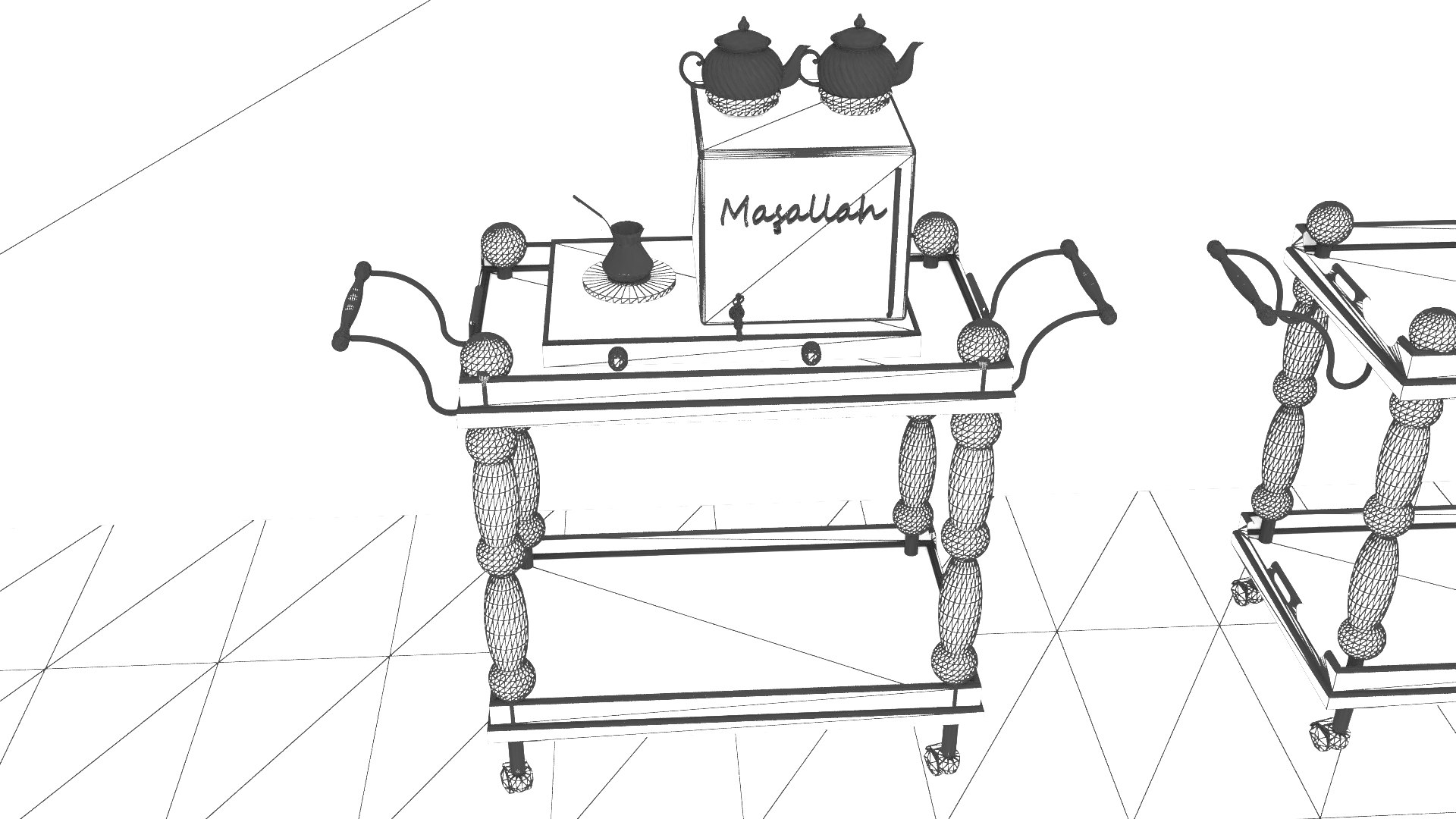 3D Model Moonbucks Cafe House - TurboSquid 1901931