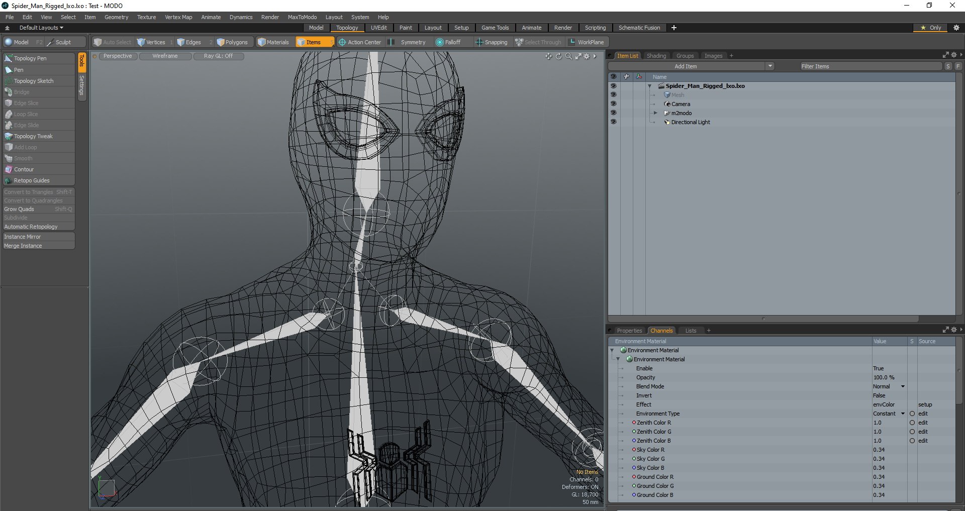 3D Spider Man Rigged For Modo - TurboSquid 1859857