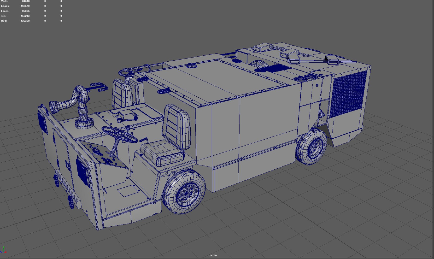 3D P25 Fire Engine Model - TurboSquid 2047832