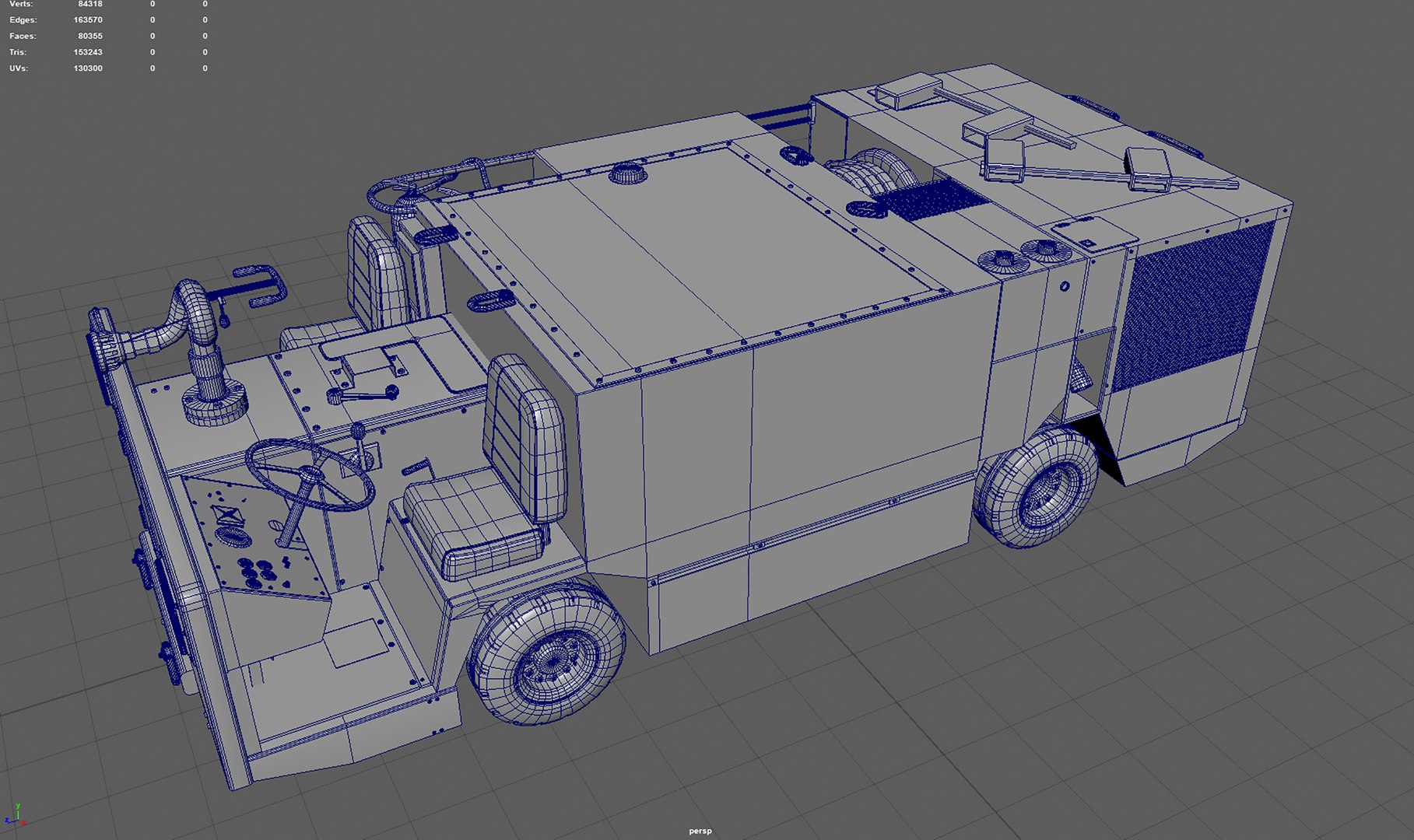 3D P25 Fire Engine Model - TurboSquid 2047832
