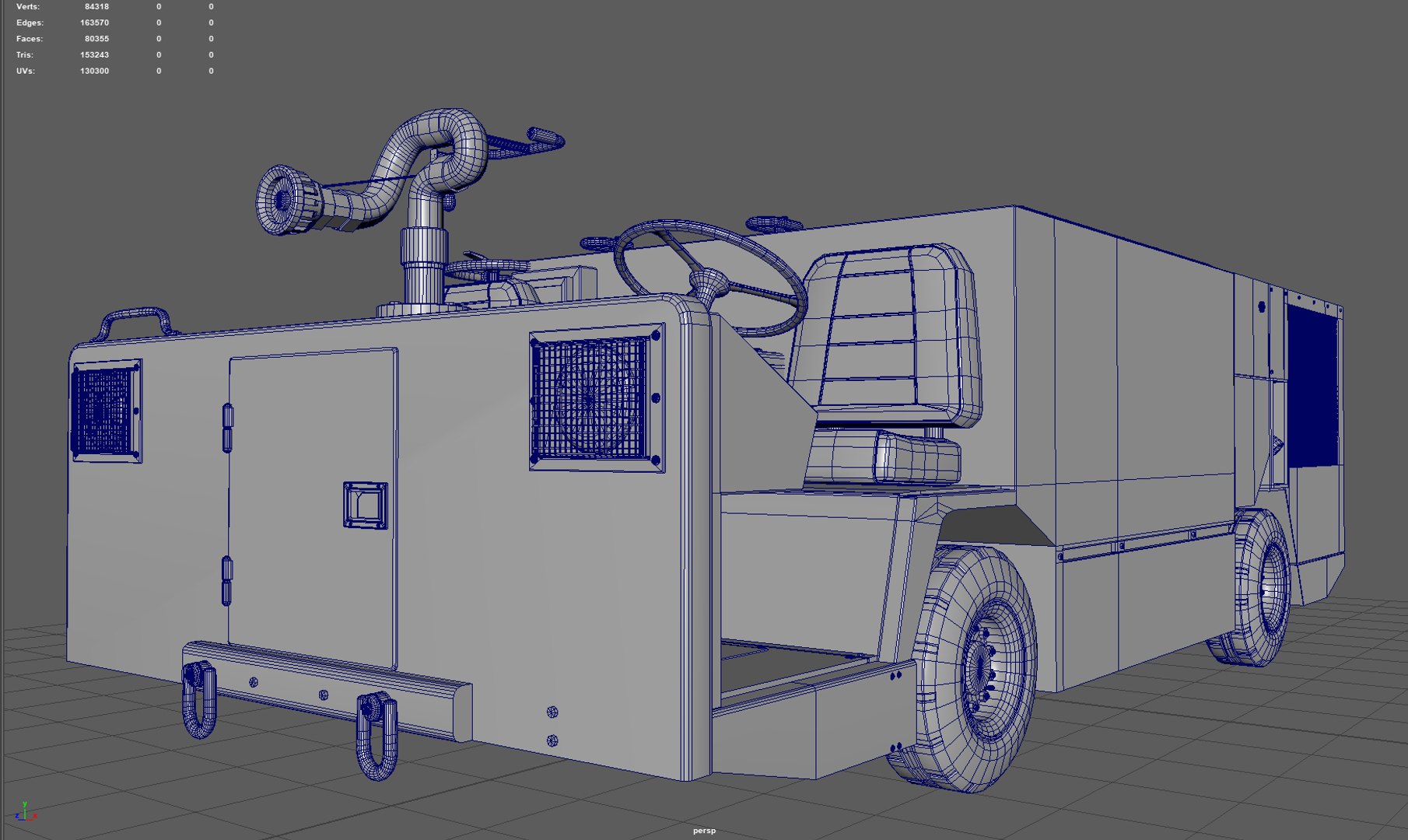 3D P25 Fire Engine Model - TurboSquid 2047832