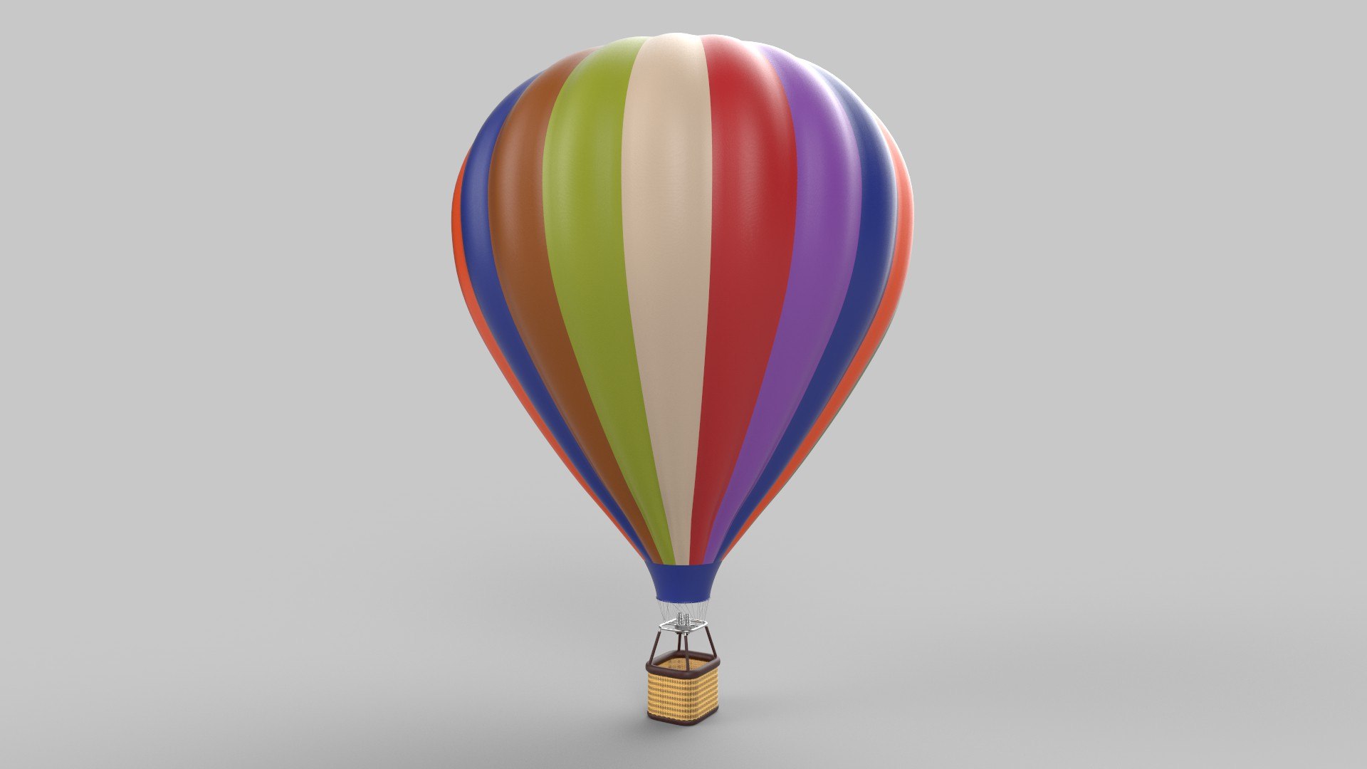 3D Hot air balloon - TurboSquid 2145929