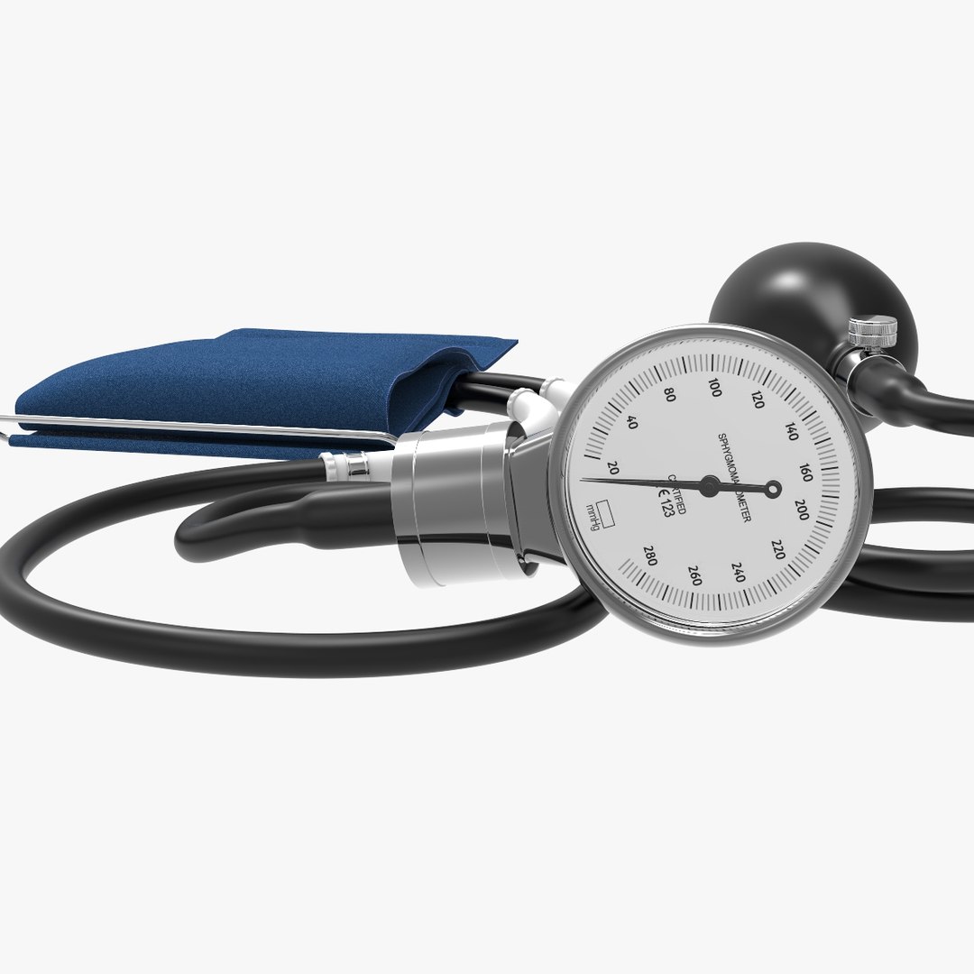 Sphygmomanometer Meter 3D Model - TurboSquid 1178986