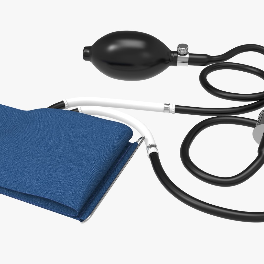 Sphygmomanometer Meter 3D Model - TurboSquid 1178986