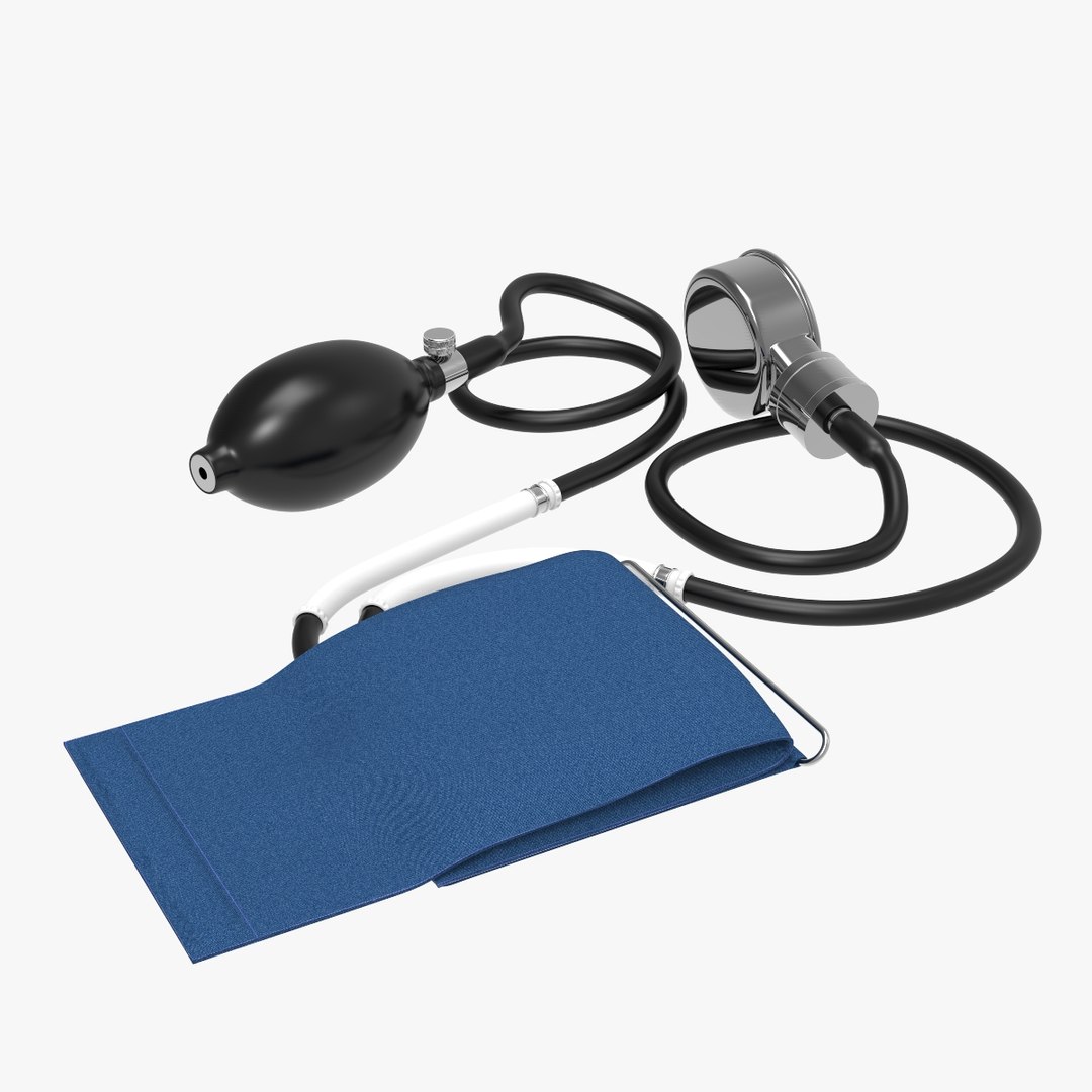 Sphygmomanometer Meter 3D Model - TurboSquid 1178986
