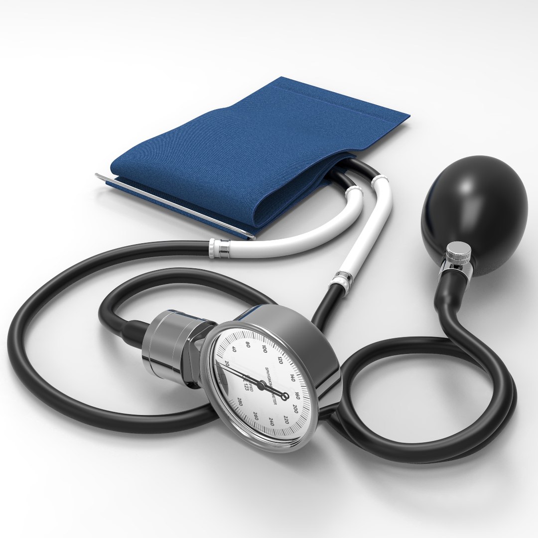 Sphygmomanometer Meter 3D Model - TurboSquid 1178986