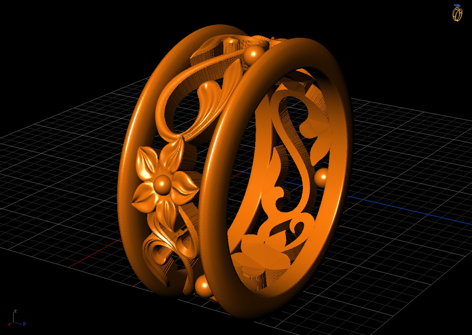 3ds Max Gold Band