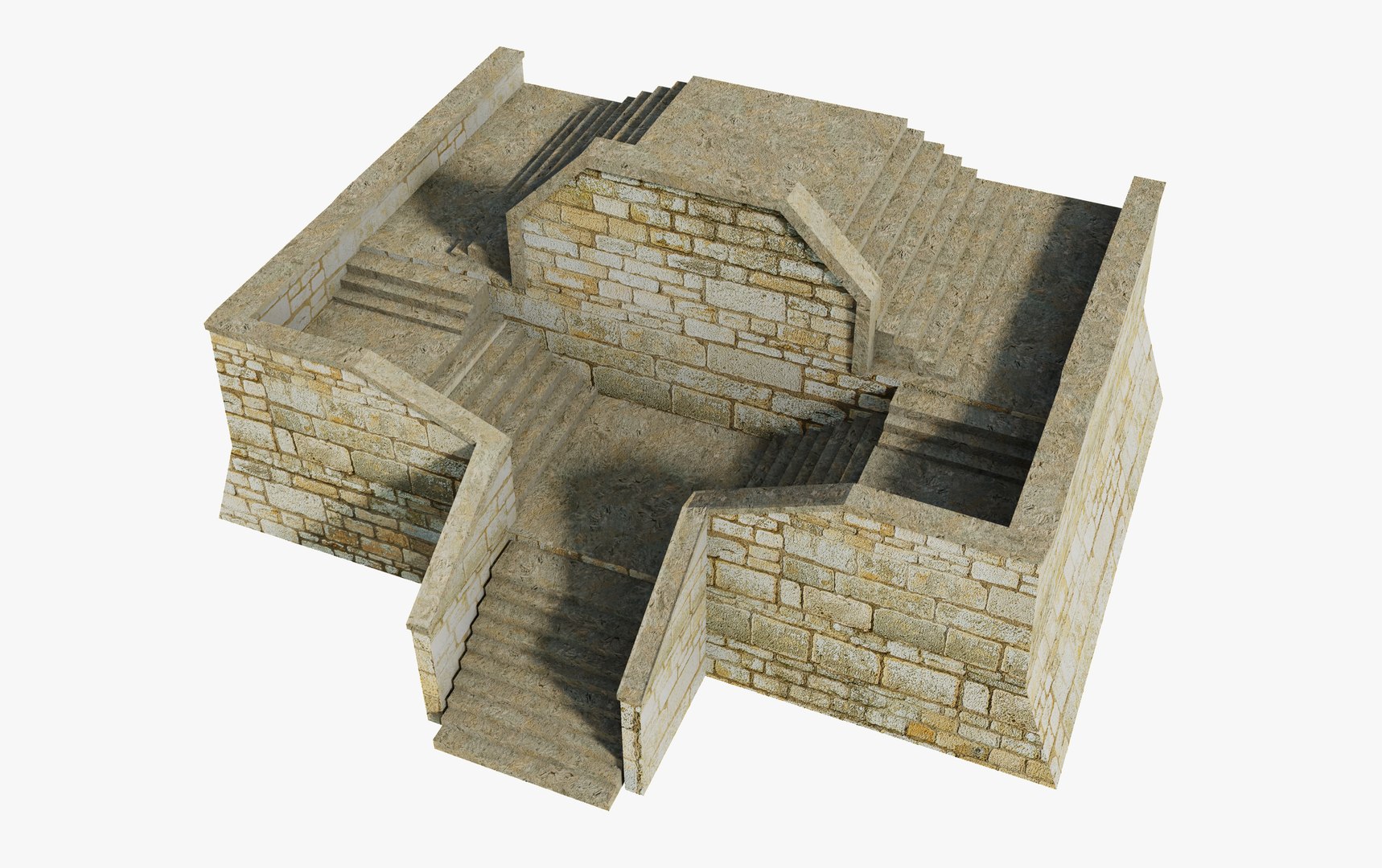 Free Free Ancient Stairs Model - TurboSquid 2212416