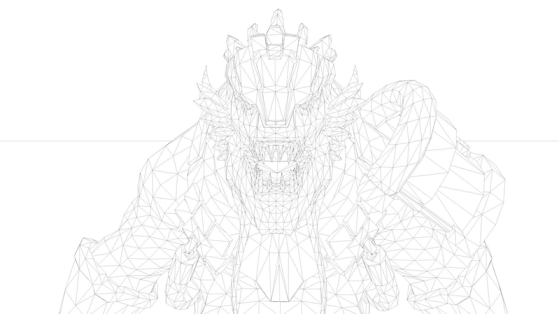 3D Flame Monster Creature Model - TurboSquid 2333659