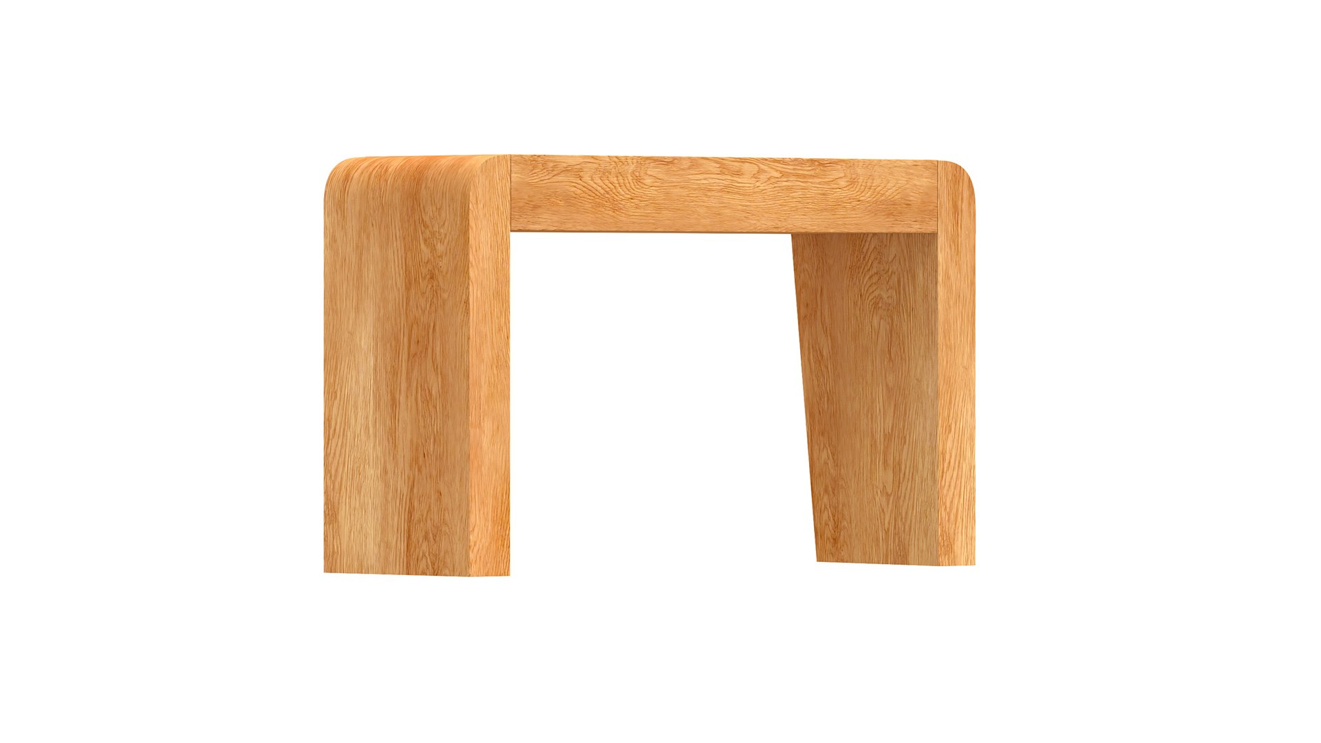 3D SELENA WOOD VANITY TABLE Crate Barrel - TurboSquid 2051348