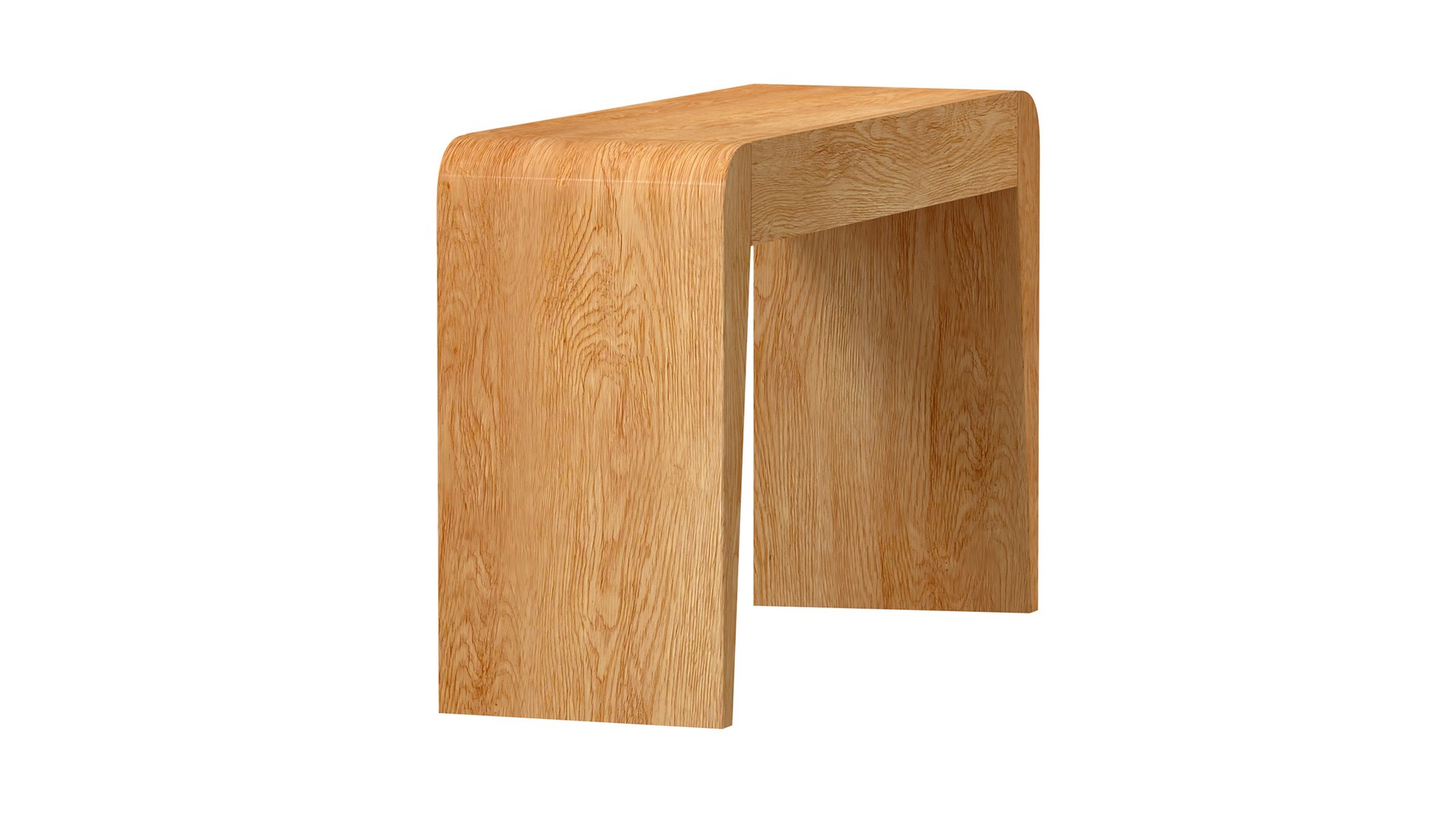 3D SELENA WOOD VANITY TABLE Crate Barrel - TurboSquid 2051348