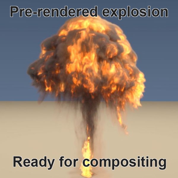 Explosion 3D Models for Download | TurboSquid
