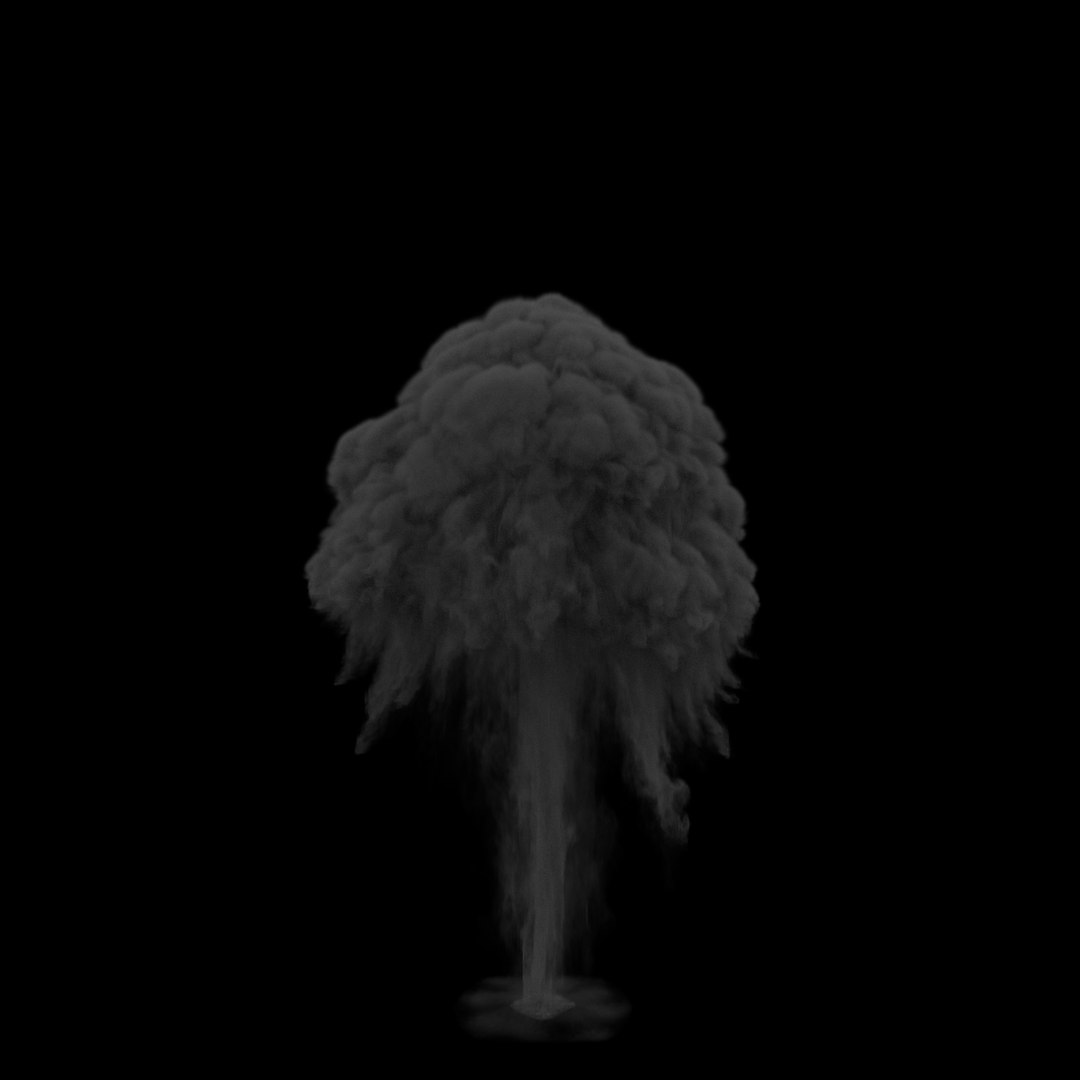 3d Pre-rendered Explosion Render