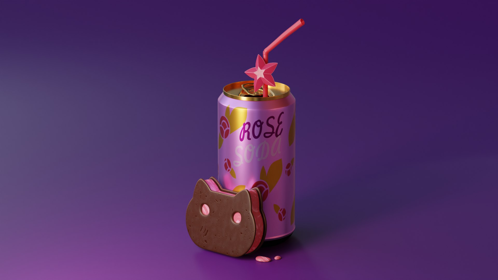 3D Cartoonish Can Scene - TurboSquid 1933729