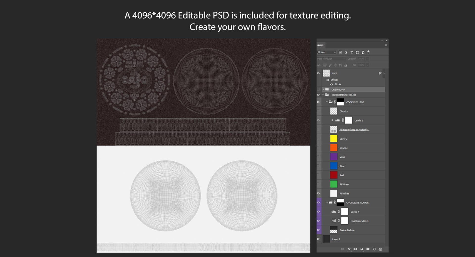 max realistic oreo cookie snack