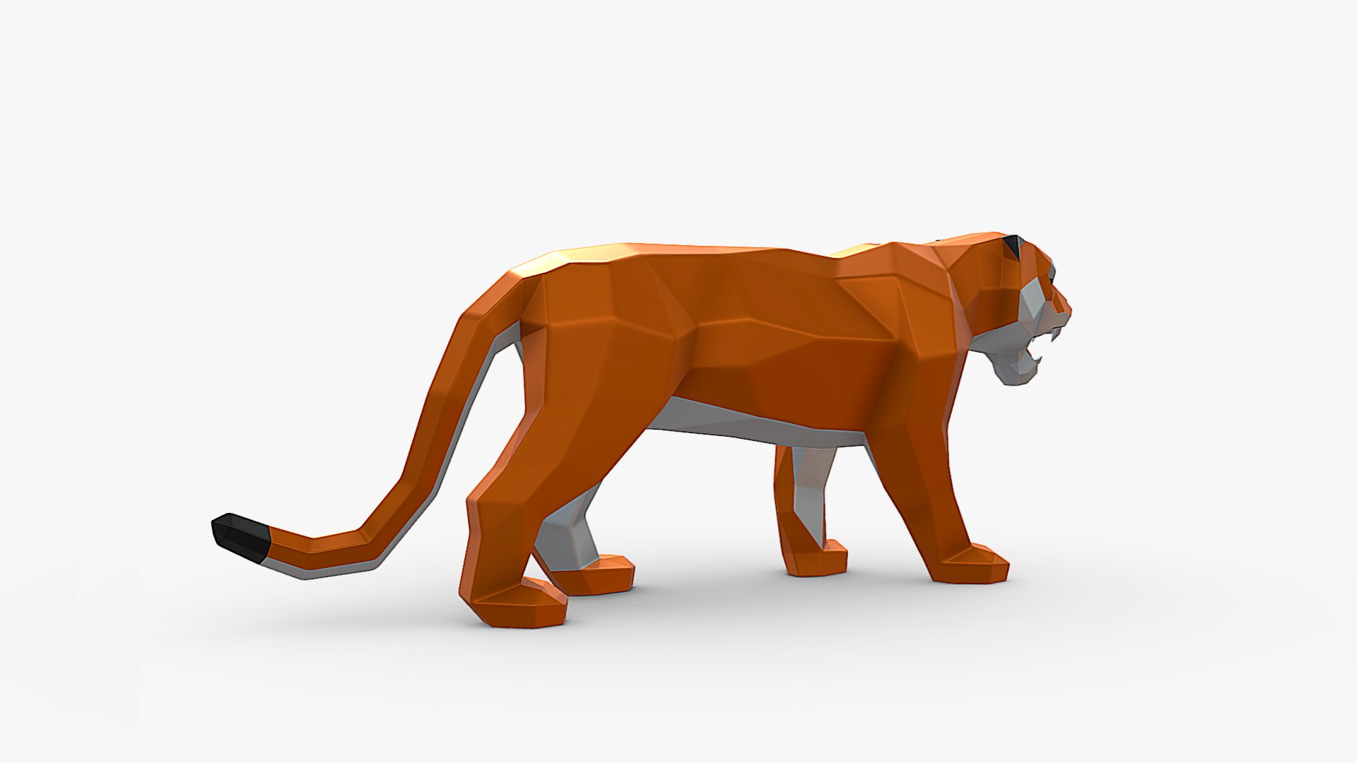 3D Tiger Model - TurboSquid 2286579
