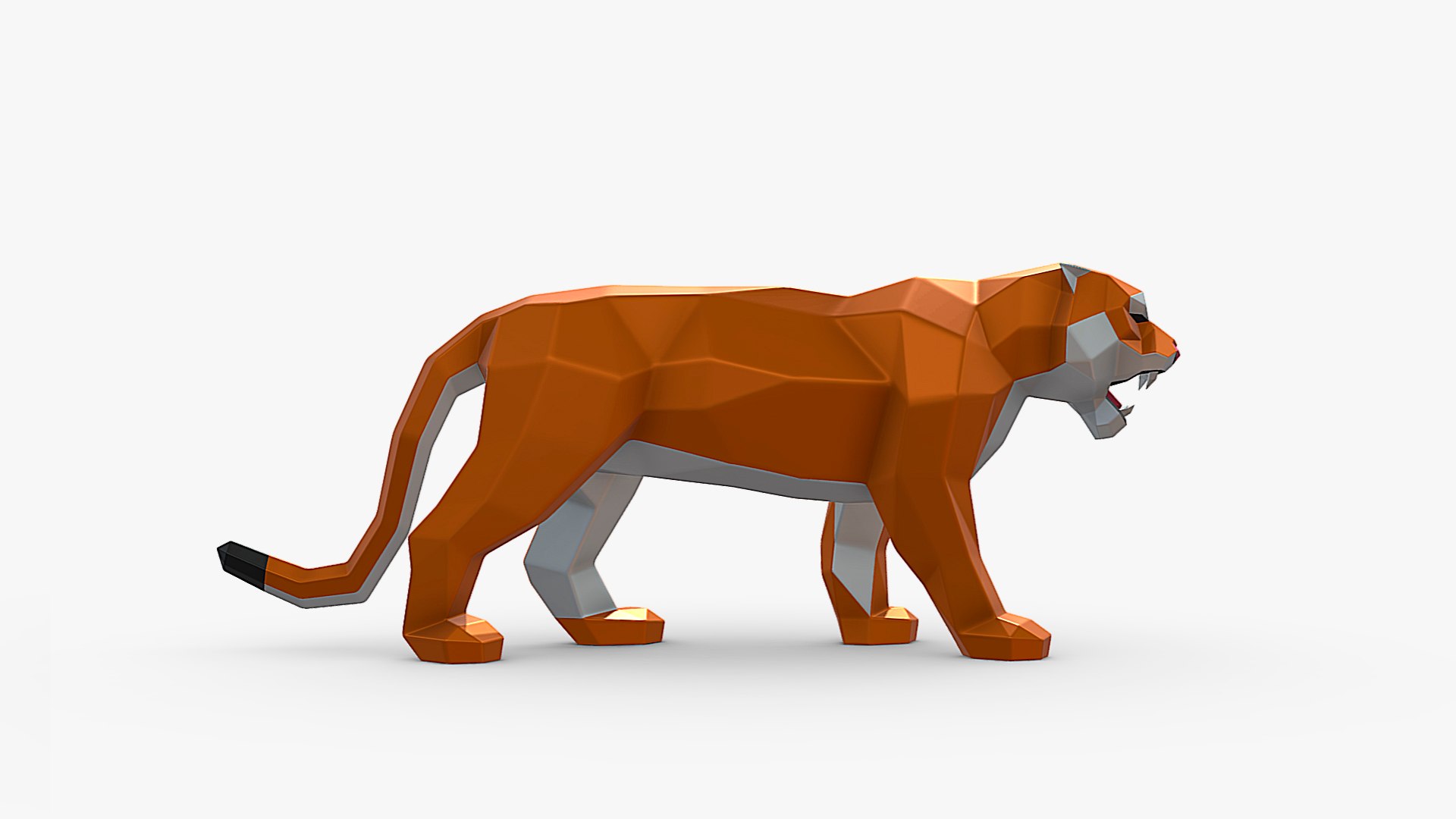 3D Tiger Model - TurboSquid 2286579