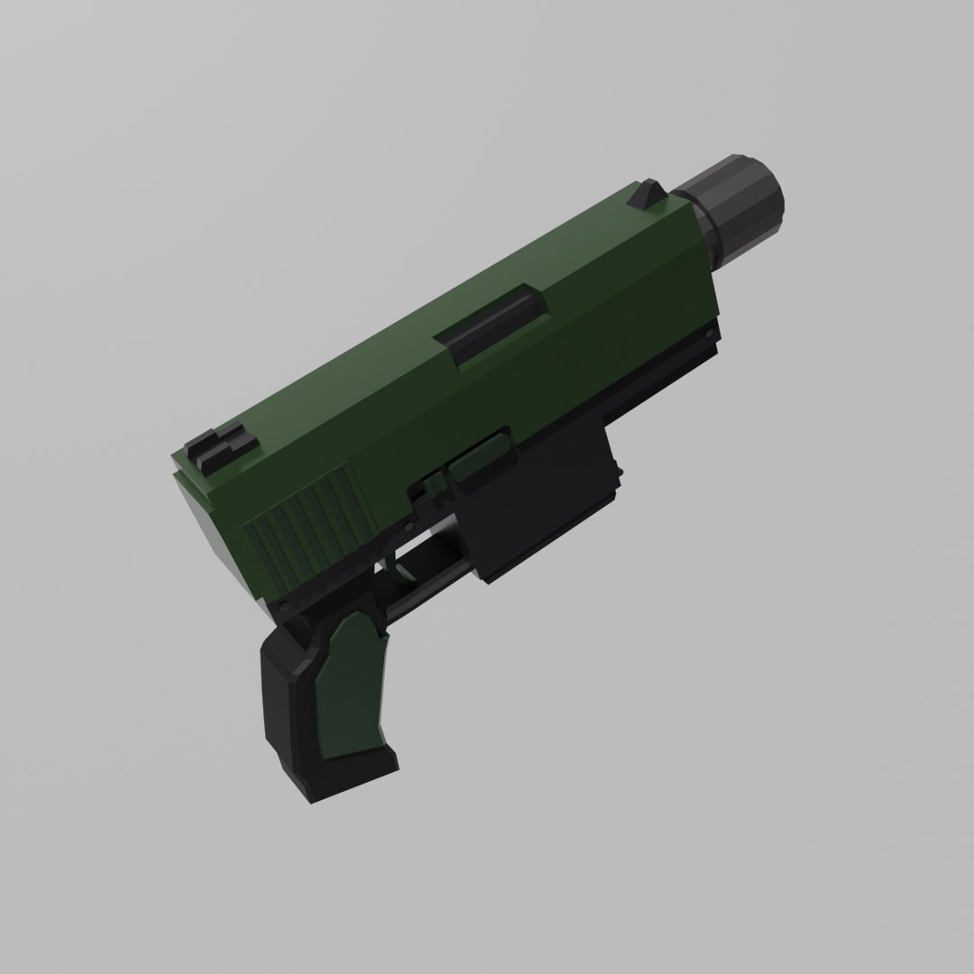 Warhammer 40k Stub Gun 3D - TurboSquid 2205693