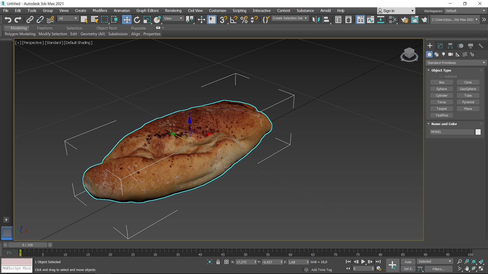 3D Stale Bread Scan - TurboSquid 2111473