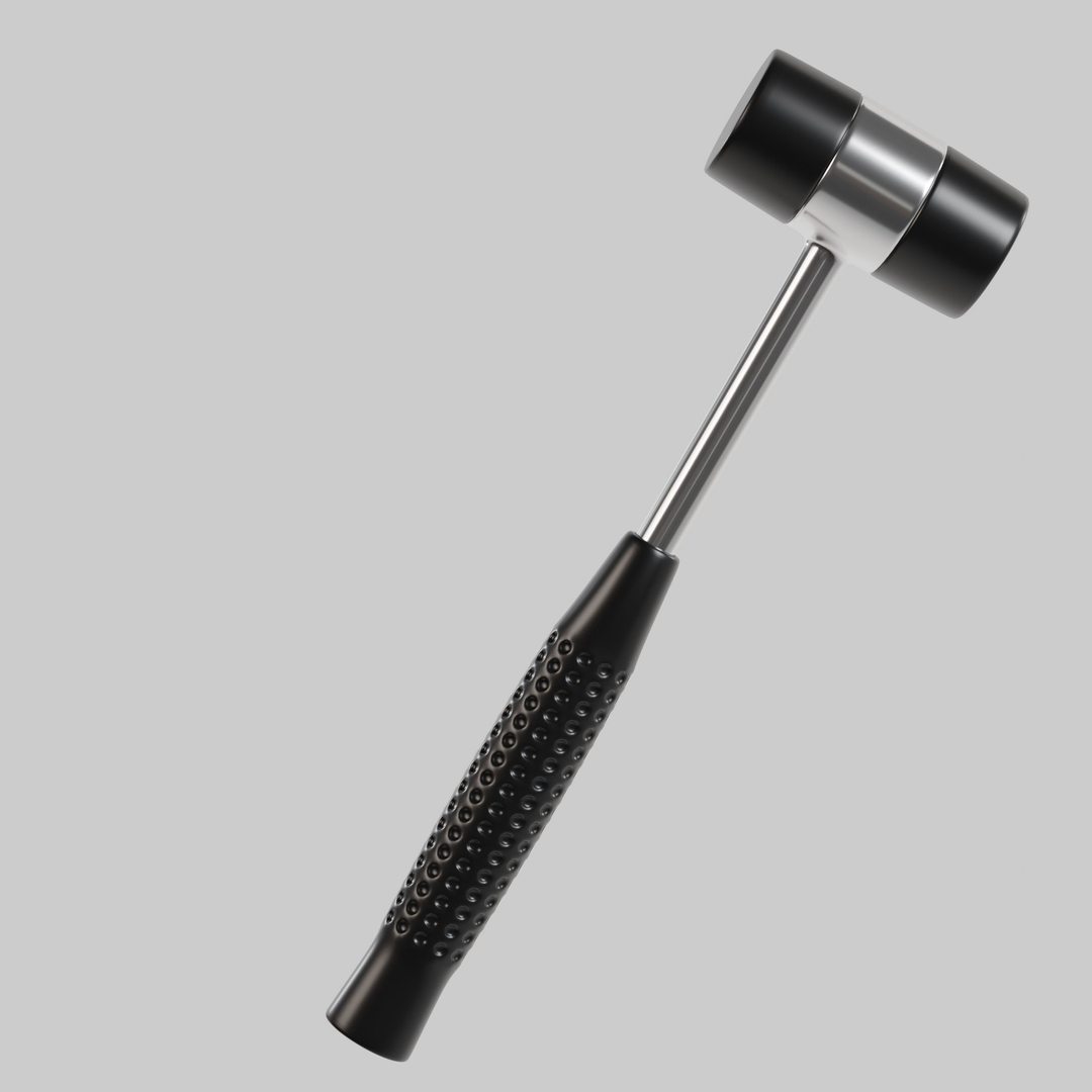 3d max plastic hammer
